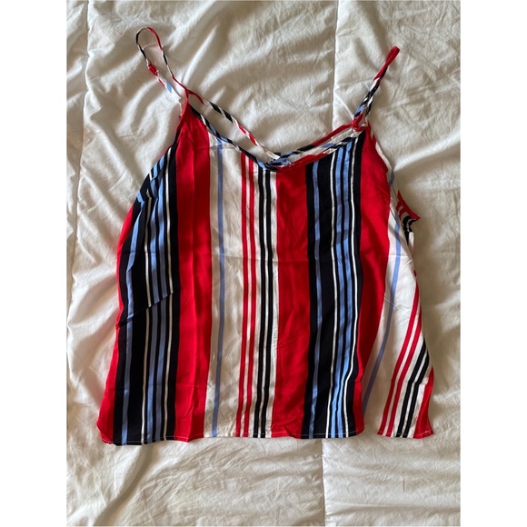 Tops | Red White And Blue Tank Top | Poshmark